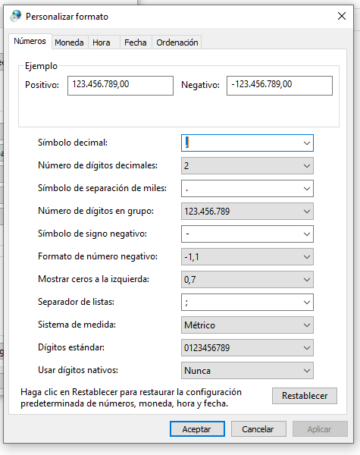 Error: la cadena de entrada no tiene formato correcto - MN program